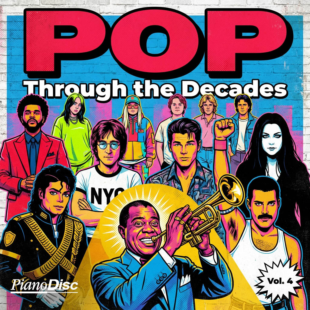 Pop, Vol. 4: Pop Through the Decades – PianoDisc Music Store