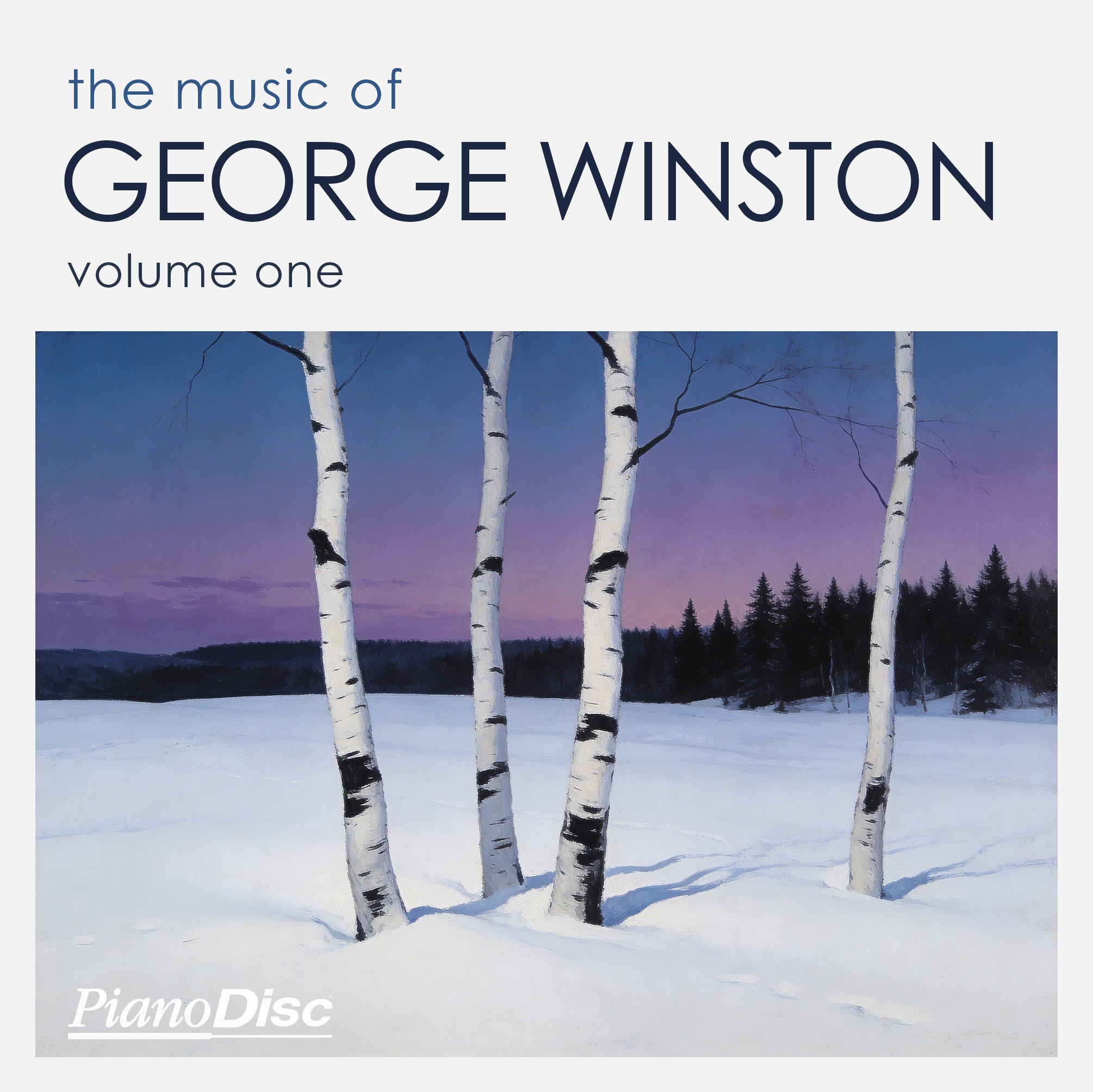 The Music of George Winston, Vol. 1 – PianoDisc Music Store