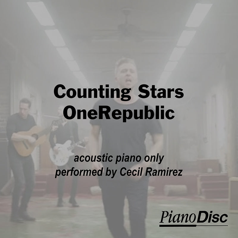 Counting Stars - OneRepublic – PianoDisc Music Store